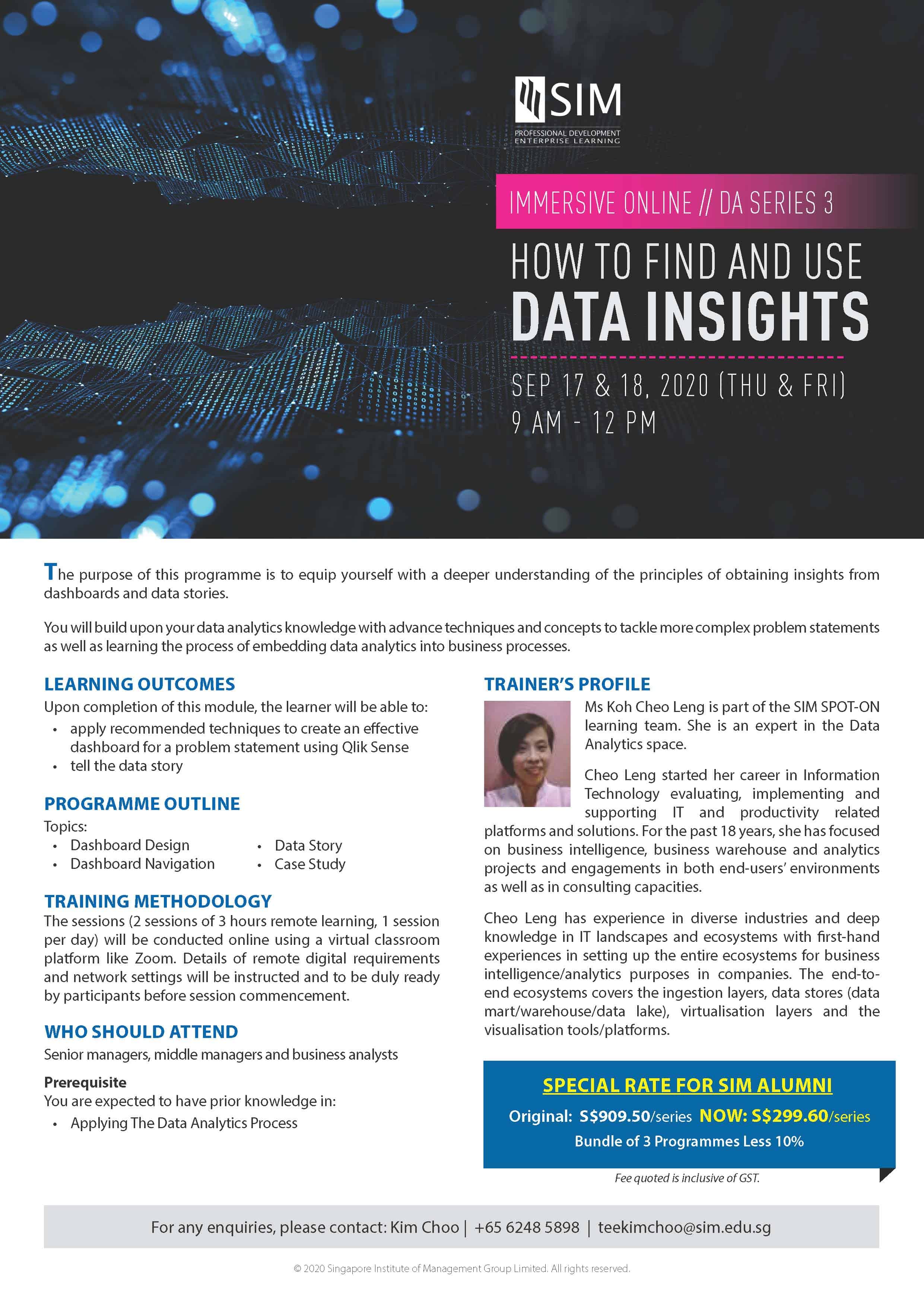 Immersive Online - Data Analytics Series 3: How to Find and Use Data ...